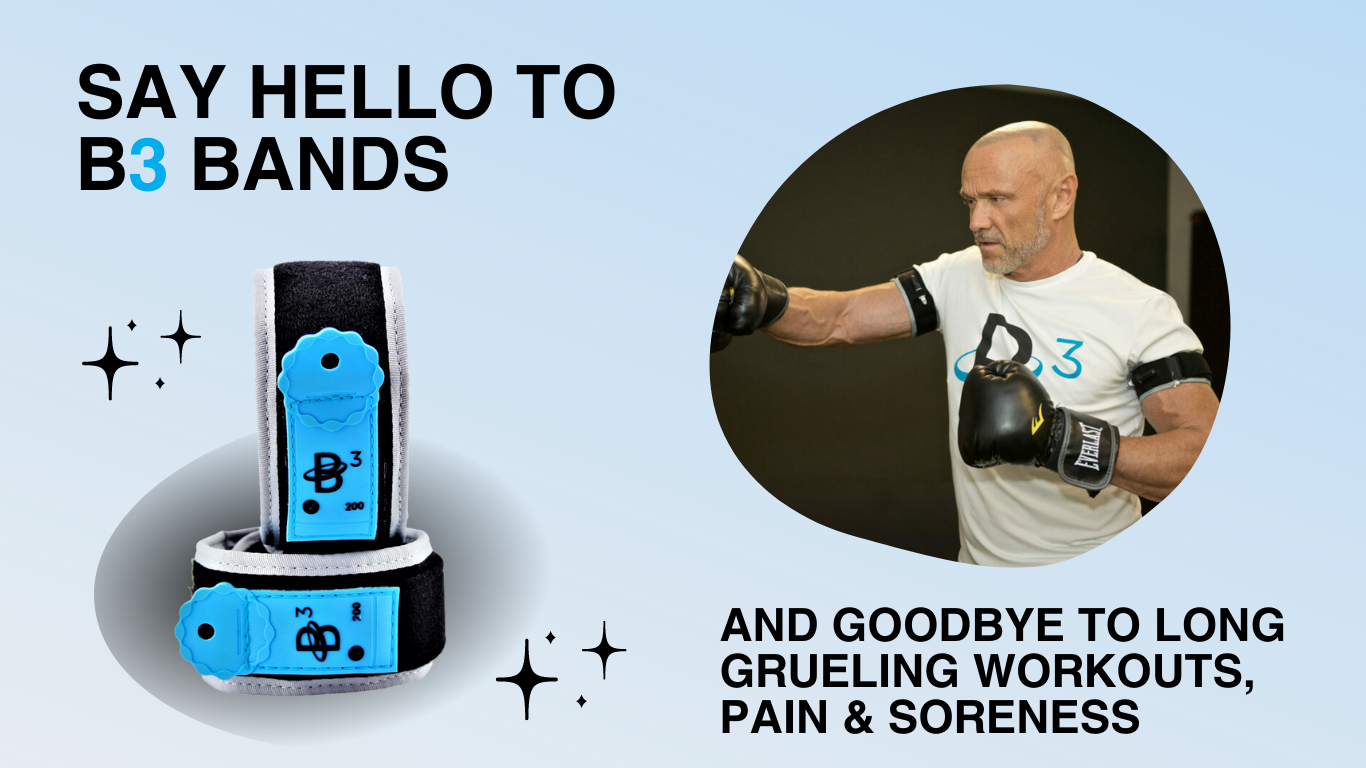 B3 Blood Flow Restriction Bands For Muscle Growth, Weight Loss, Better Health